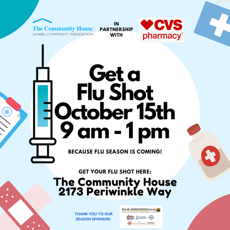 CVS Flu Shot Clinic - Sanibel Community Association – The Community House