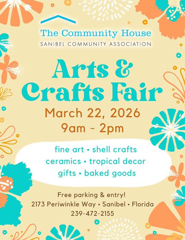 Join us for the March Arts and Crafts Fair at the Community House ...