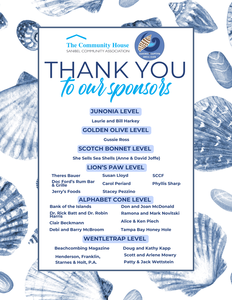 89th Annual Sanibel Shell Show & Festival - Sanibel Community ...